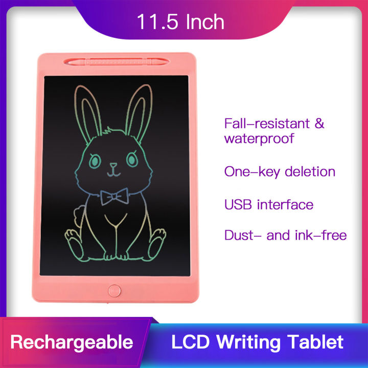 【Ready】Bisofice Rechargeable LCD Writing Tab-let 11.5 In-ch Handwriting ...