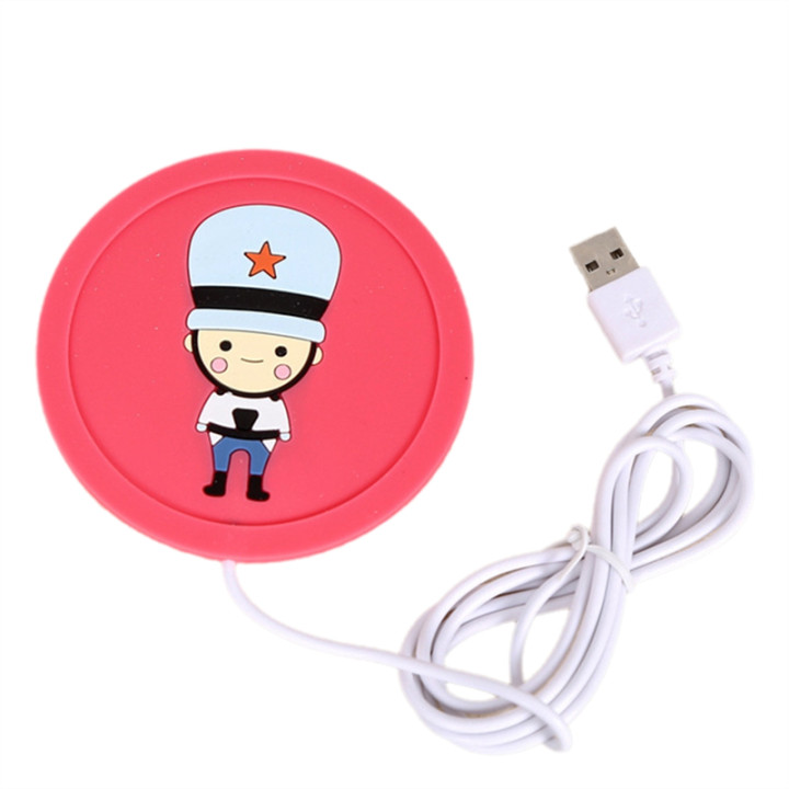 Multi-Purpose Cartoon USB Heating Coaster Mat for Coffee and Resin ...
