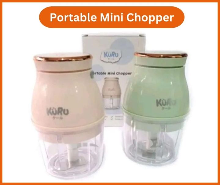Portable Mini Chopper, Electric Mini Food Chopper, Rechargeable Small ...