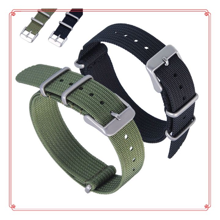 Dream Straps NATO Pit pattern Nylon 18mm 20mm 22mm Watch Straps Striped ...