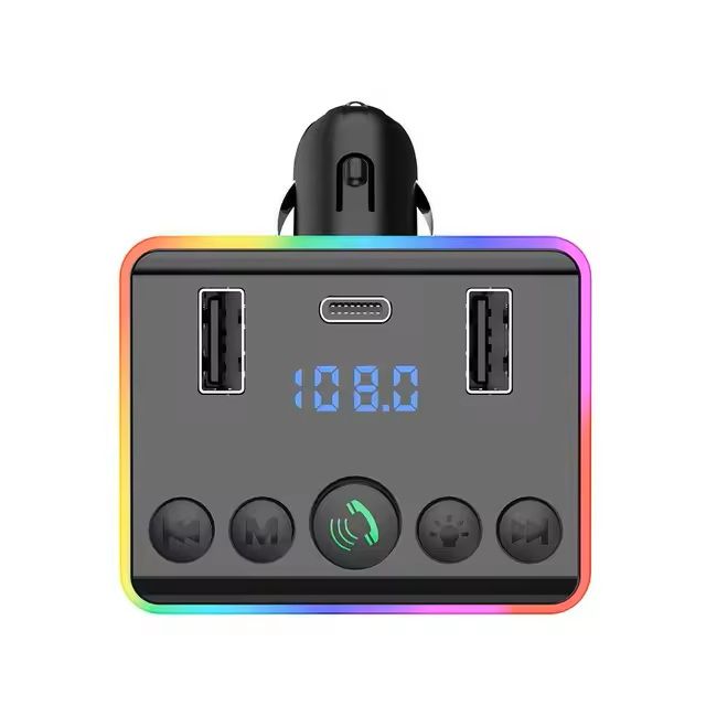 Dual USB Multifunction Car Bluetooth MP3 Player Wireless FM Transmitter ...