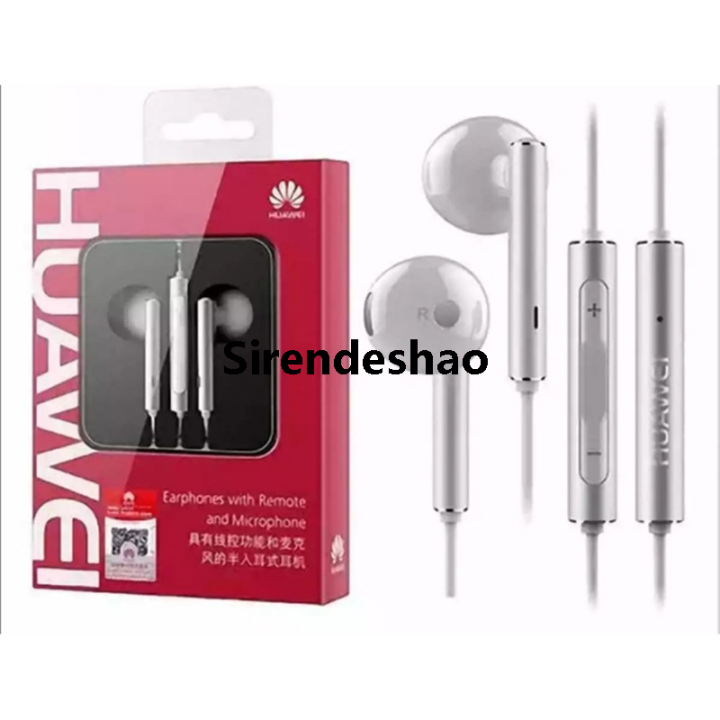 Sirendeshao Huawei Earphone AM 116 Volume Mic 3.5mm Affordable | Daraz.lk