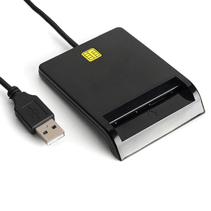 【Atoztide Store】USB 2.0 Card Reader Memory Bank Electronic SIM/CAC Card ...