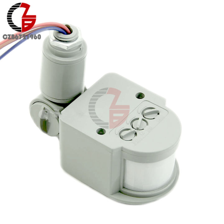 【KCALOE Store】Motion Sensor Switch 220V 12V 180 Degree Rotating ...