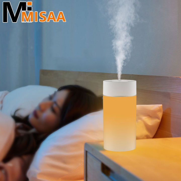 200ml Mini Air Humidifier Colorful Atmosphere Light USB Humidifier Air ...