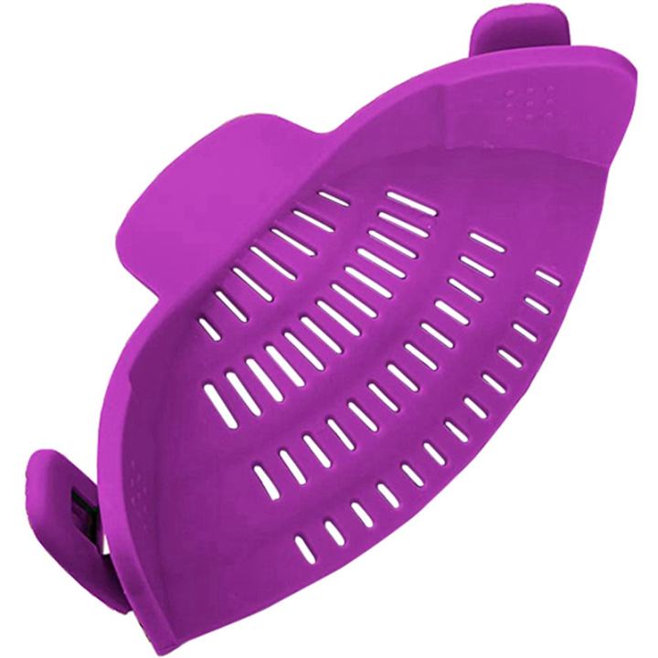 Wide Mouth Water Filter Pot Side Drain Stop Pan and Pasta Filter | Daraz.lk