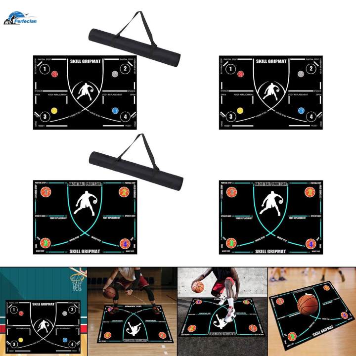 Basketball Footwork Mat Portable Indoor Dribble Mat Basketball ...