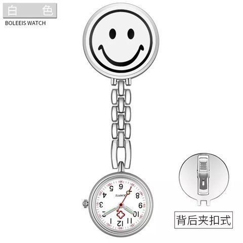 Nurse Watch Cute Smiling Face Nurse Pocket Watch for Men and Women ...