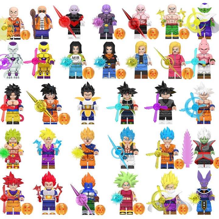 【Good sharing!】Compatible with LEGO Anime Series Dragon Ball Vegeta Son ...