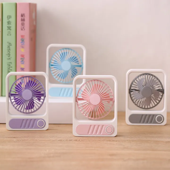 New Product USB Mini Fan Bedside Table Outdoor Small Rechargeable Small ...