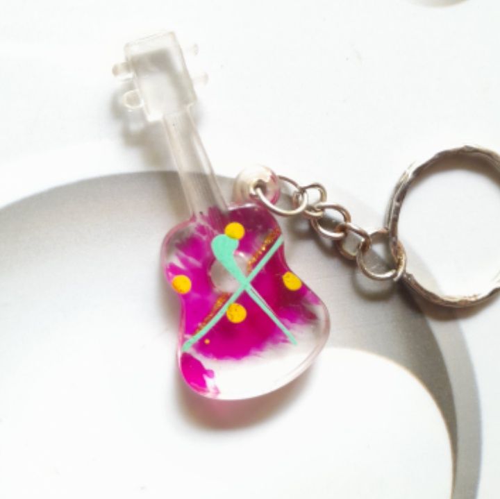 PhotOill key tag guitar key tag / use car key , school & office | Daraz.lk