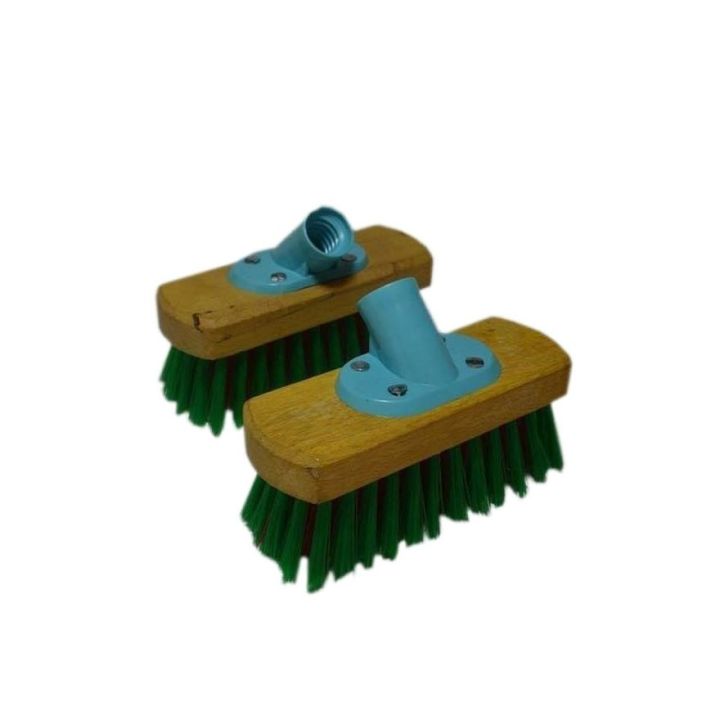 Wooden Deck Brush with Handle | Daraz.lk