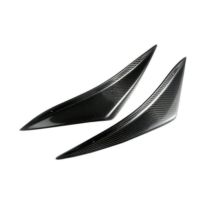 Carbon Fiber Car Front Side Canards Splitter Spoiler Fit for C7 2014 ...