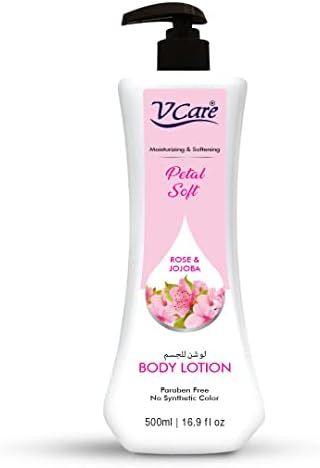 V Care Vcare Petal Soft Body Lotion - 500ml |Rose and Jojoba Extracts ...