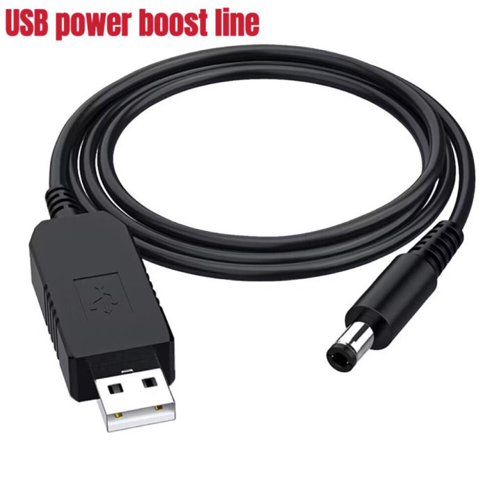USB power boost line DC 5V to DC 9V / 12V Step UP Module USB Converter Adapter Cable 2.1x5.5mm ...
