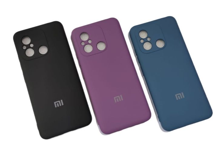 REDMI 12C & POCO C55 Silicone TPU Back Cover With MI Logo cut | Daraz.lk