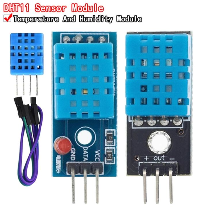 Smart 3pin KY-015 DHT-11 DHT11 Digital Temperature And Relative Humidity Sensor Module + PCB For ...