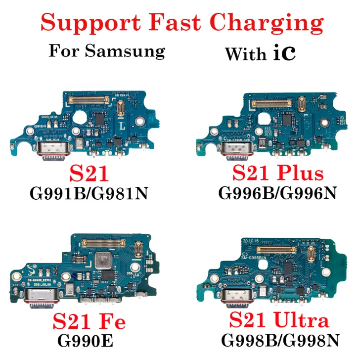 USB Dock Connector Charging Port For Samsung Galaxy S21 FE Plus Ultra ...