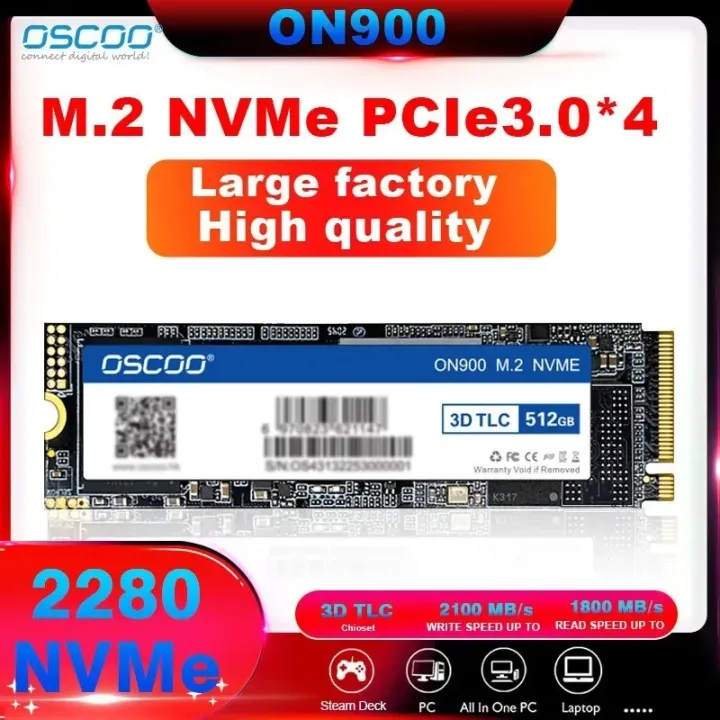 New specials OSCOO NVME 256GB Ssd M.2 2280 PCIe 3.0 SSD Nmve M2 Hard ...