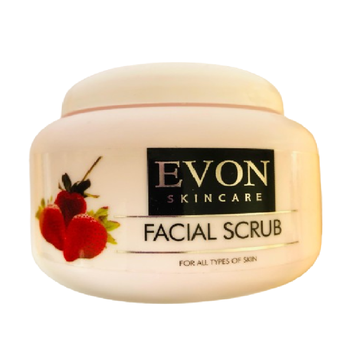 Evon Skin Care Strawberry Facial Scrub For All Types Of Skin 450g ...