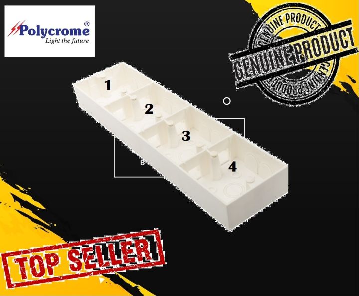 Sunk box 4 way straight electric switch | Daraz.lk