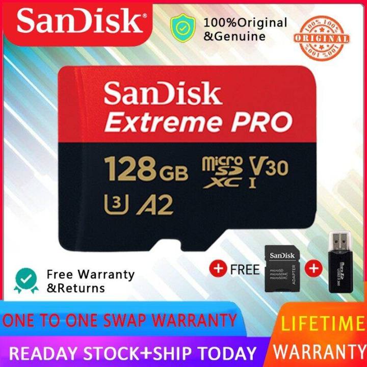 ♥COD+100% original Spot goods SanDisk storage card 100% SD card Micro ...