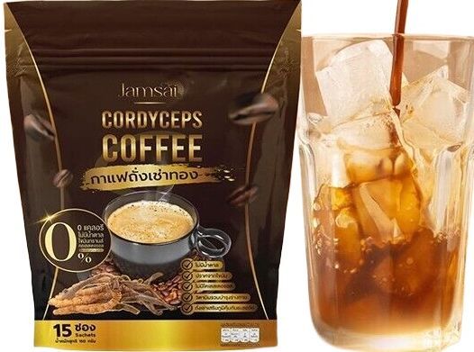 DRINKING Natural Coffee Jamsai jmp5 cordyceps Coffee, Instant Coffee ...