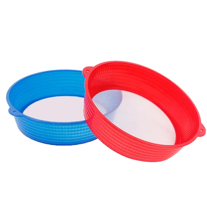 Kitchen Gadgets New Handheld 19cm Round Shape Plastic Flour Sifter ...