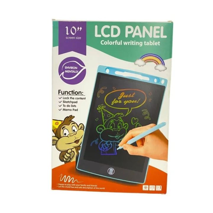 LCD Writing Tablet 10 inch Digital Drawing Electronic Handwriting Pad ...