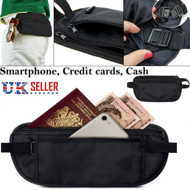 Holiday Festival Pouch Discreet Money Bag Waist Belt Travel Bum Bag ...