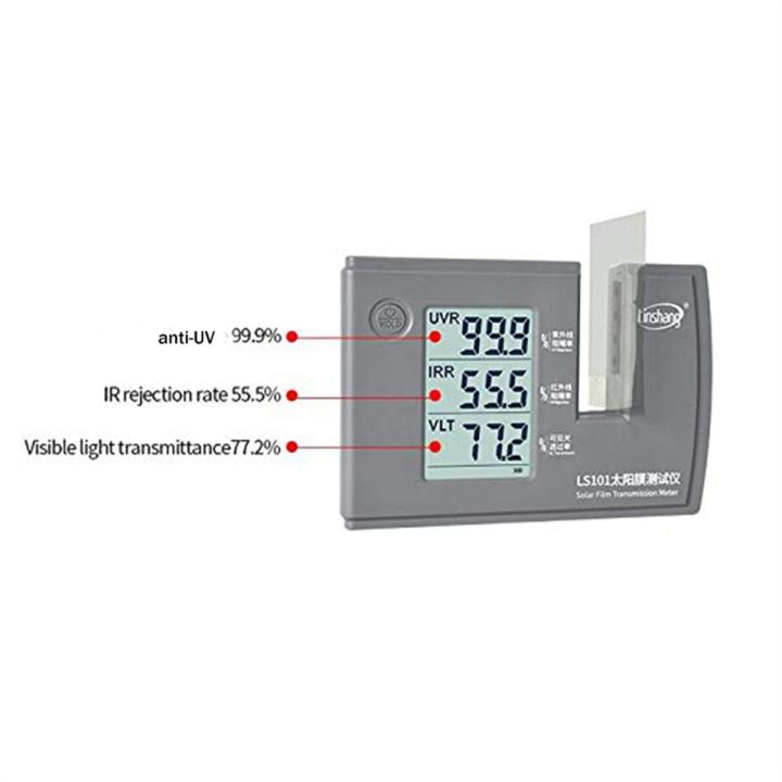 Linshang LS101 Solar Film Transmission Meter Solar Film Tester Meter ...