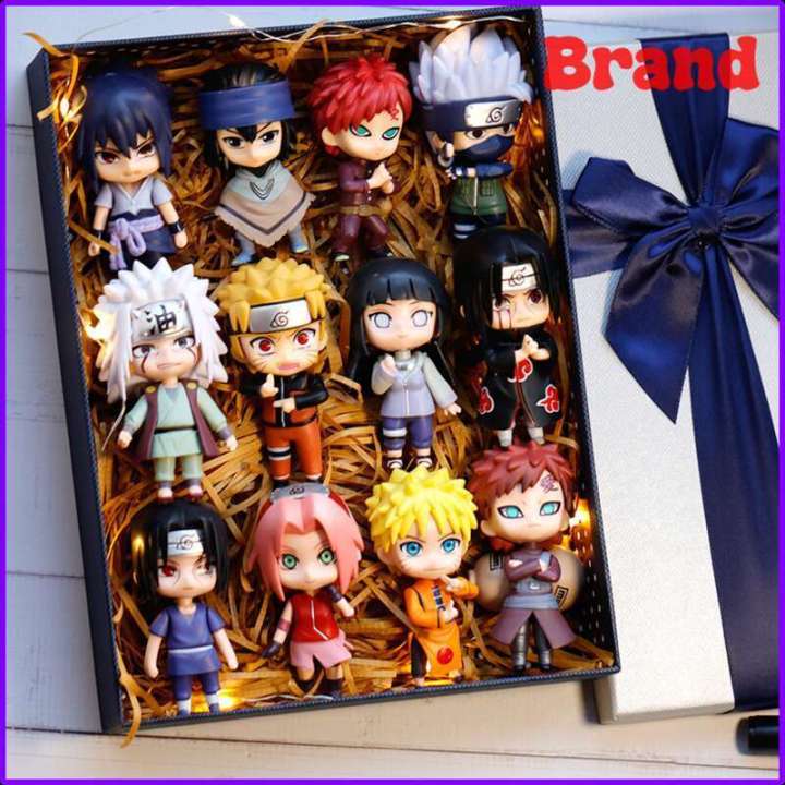 GRTRT hot selling 12 pieces/set Naruto chip crab Hinata Sasuke ...