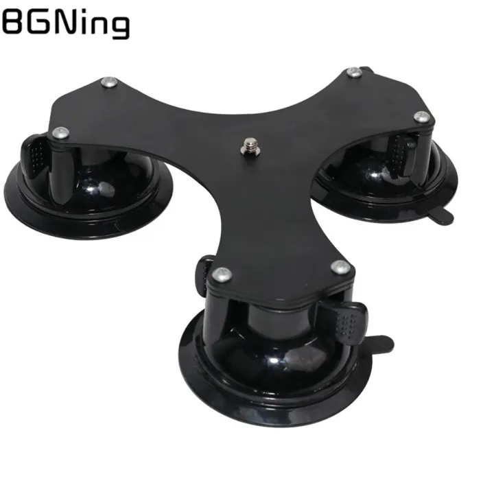 Dual Triple Suction Cup Base Heavy Twist Lock For Camera Mount Car ...