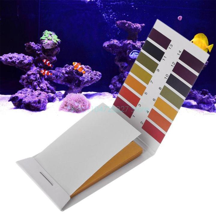 80 Pcs Aquarium pH Test Strip Fish for Test Accurate Result Easy Readin ...