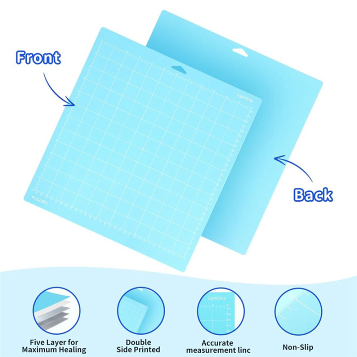 3 Pack Cutting Mat, Lettering Machine Mat, Self-Healing, Rotary Cutting ...