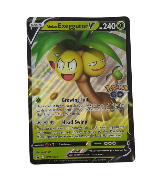 Pokémon Alolan Exeggutor SWSH225 Jambo card -Real | Daraz.lk