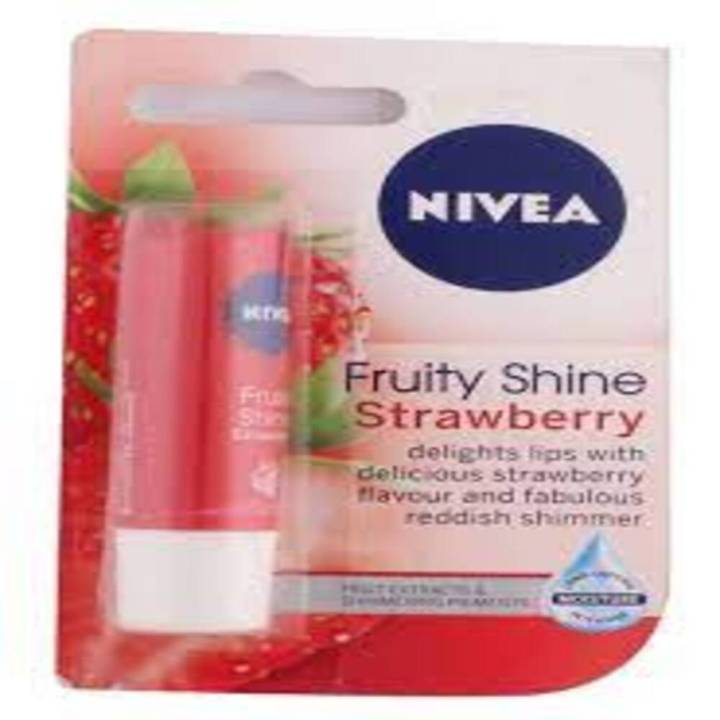 Nivea Fruity Shine Strawberry Lip Gloss | Daraz.lk