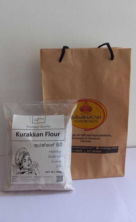 Healthy organic millet flour / Kurakkan flour/Nutritional Food 400g ...