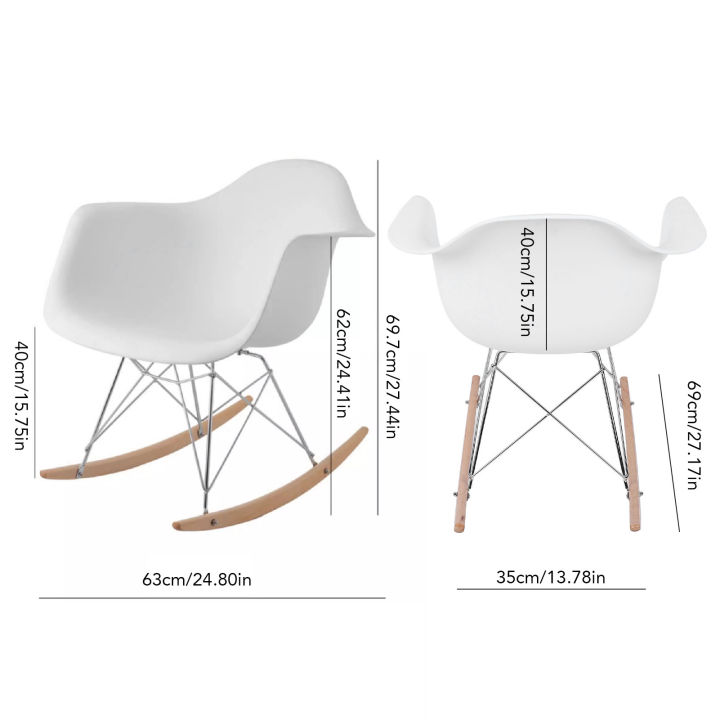 Indoor Rocker High Stability Rocking Chair for Balcony | Daraz.lk