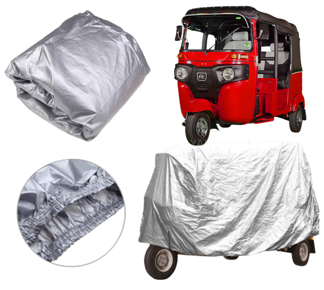 Three wheel cover TVS king bajaj 2storek 4storke full cover | Daraz.lk