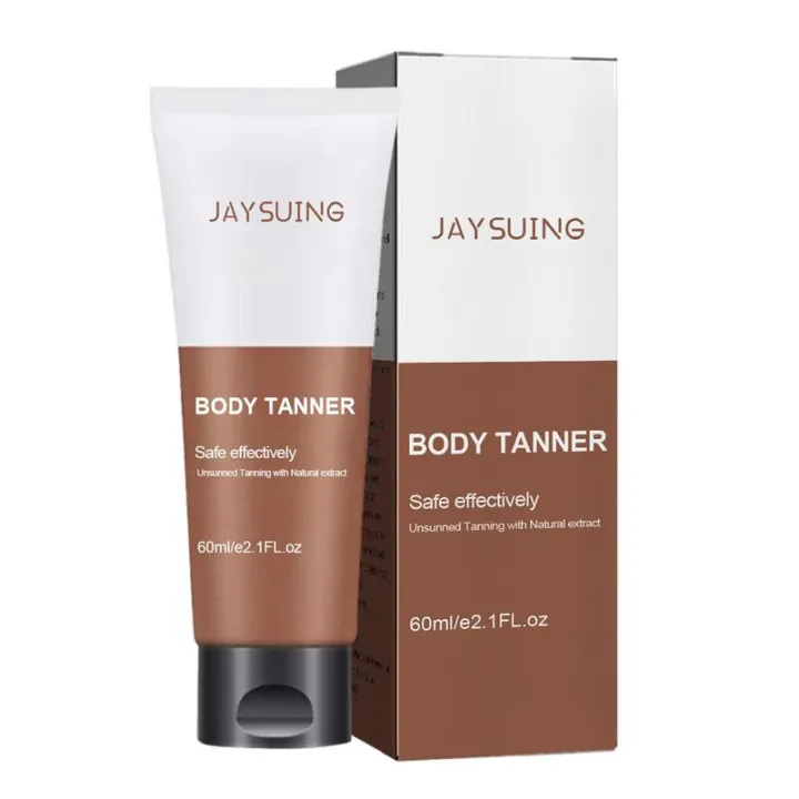 Body Bronzer Self-tanning Oil Long Lasting Sunless Tanning Body Self ...