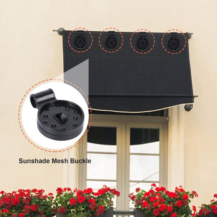 Shade Cloth Clip Adjustable Shade Net Buckle for Greenhouse Garden Easy ...