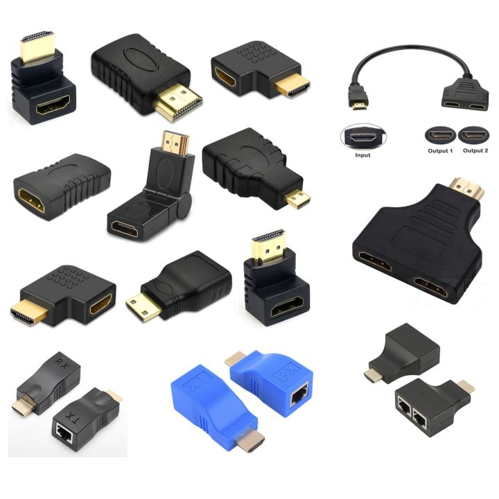 HDMI Female to Female Male to Male Joiner compatible Extender Switch ...