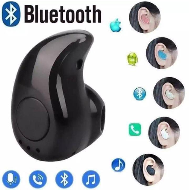 Bluetooth mini single Earphone headphones 4.0 stereo earbud Headset ...