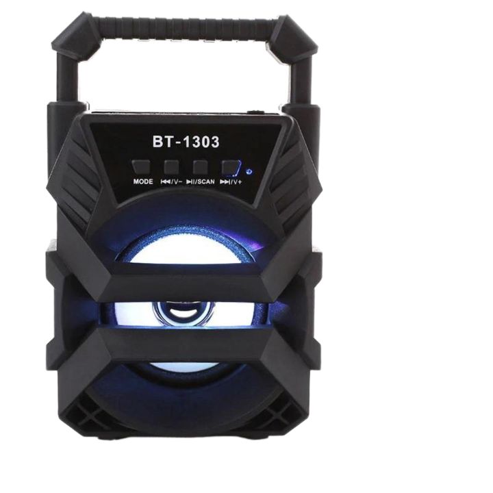 Bluetooth Rechargeable Speaker with FM Radio, TF Memory Card Reader and ...