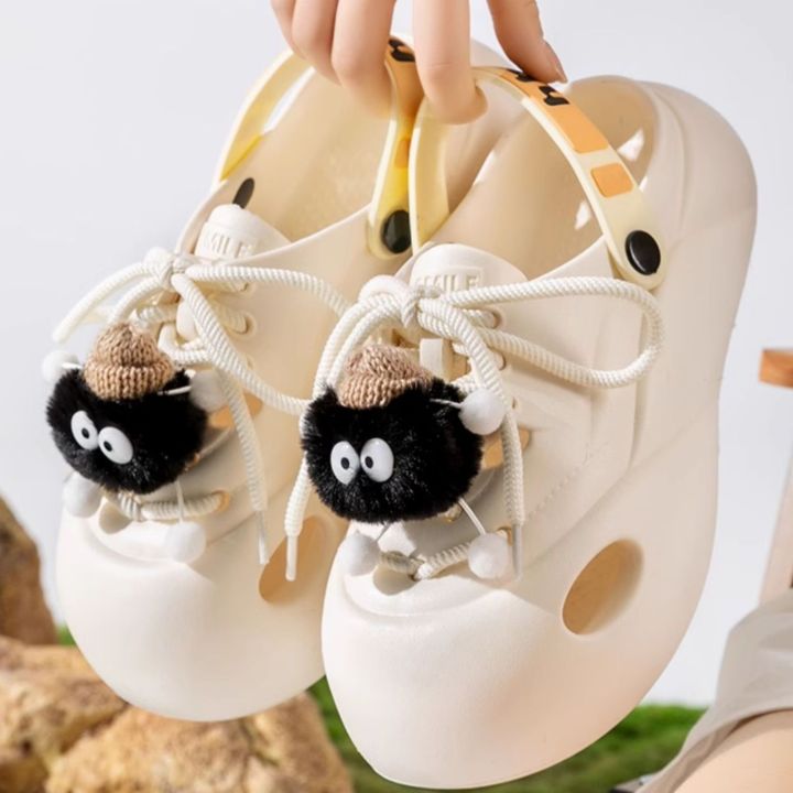 Platform Coros Shoes Women's Summer 2024 New Outdoor Beach Poop Feeling ...