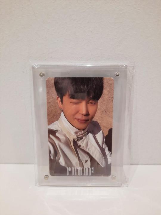 Official BTS Proof Weverse POB photocard with acrylic frame - Jimin ...