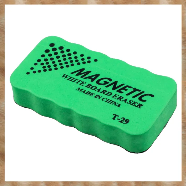 Kqueebee 1x New Magnetic board Eraser Drywipe Marker Cleaner Office ...