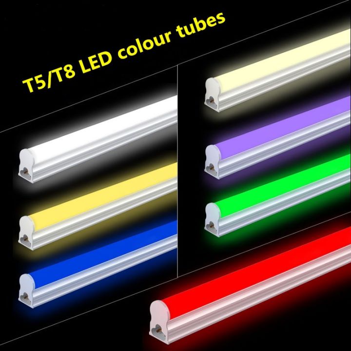 LED Tube T5 T8 Integrated Light LED Fluorescent Tube Wall Lamp 30CM 60CM Bulb Light Lampara ...