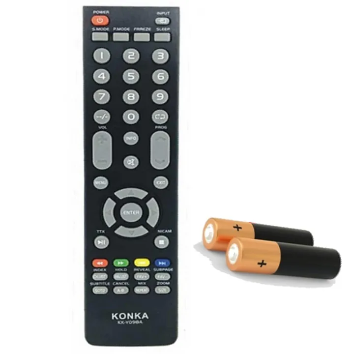 Konka LED/LCD TV Remote Controller KK-YO9BA & Free Batteries | Daraz.lk